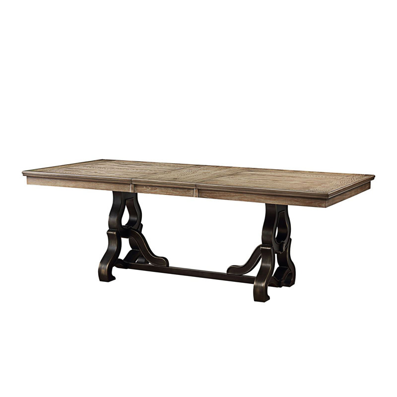 Williston Forge Rectangular Trestle Table, Dining Table | Wayfair